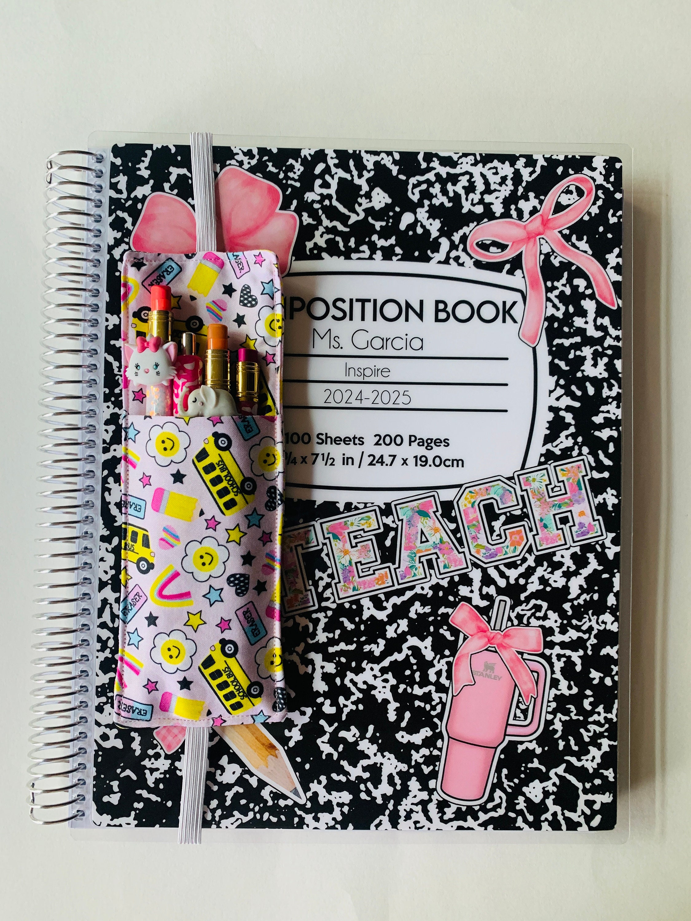 Pen/pencil Bookmark Sewing Pattern. Please READ the Description Before ...