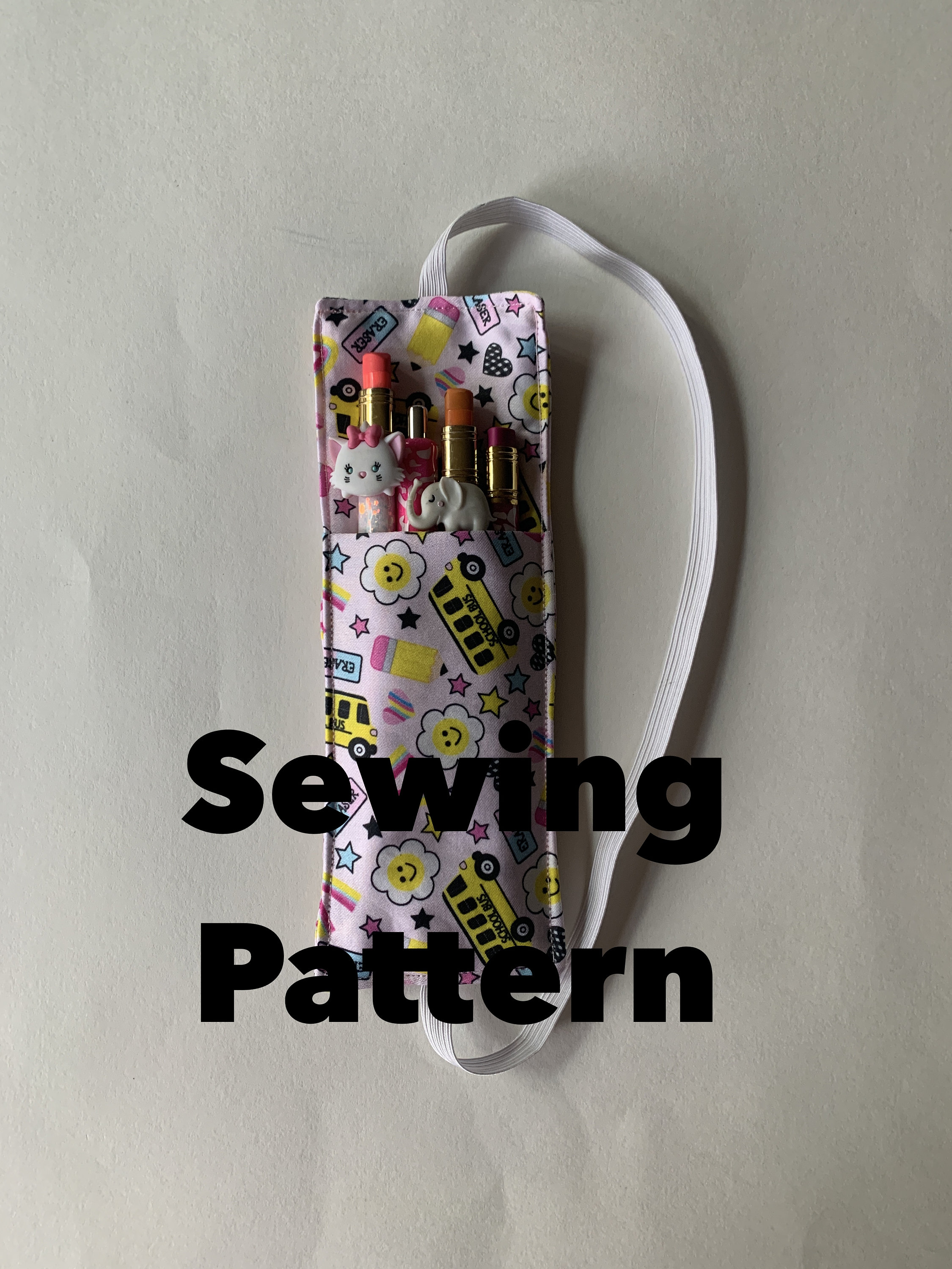 Pen/pencil Bookmark Sewing Pattern. Please READ the Description Before ...