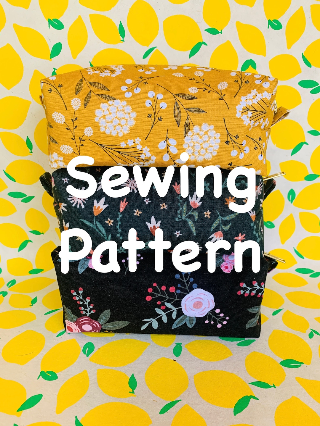 Box Pouch Sewing Pattern- Please READ the Description Before Purchasing ...