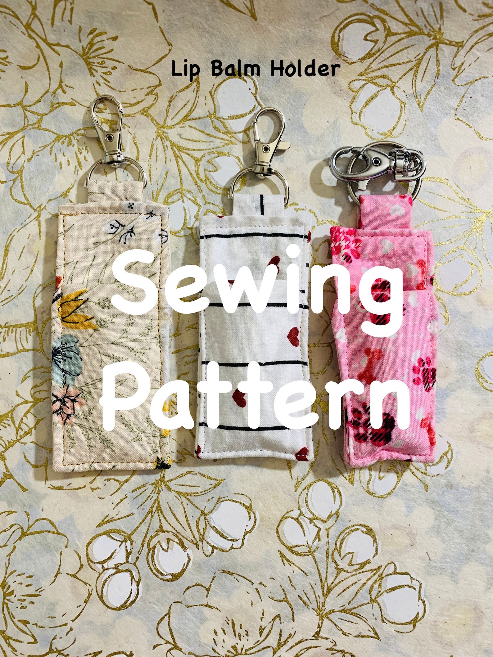 Lip Balm Sewing Pattern- Please READ Description Before Purchasing ...