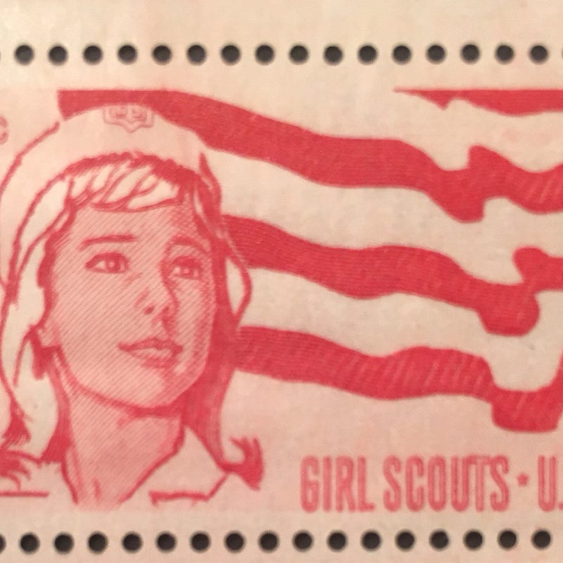 Girl Scout Stamp - Etsy