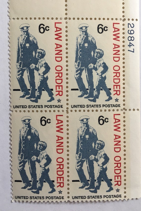 Police Policeman on Stamps Vintage Postage Law and Order - Etsy
