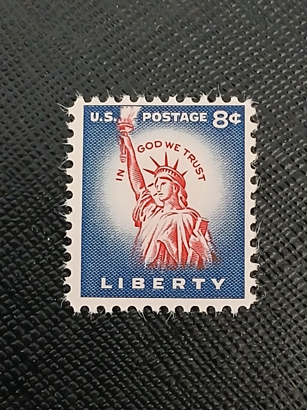 Statue of Liberty -US Mint Postage Stamp-issued 1954 -8cent Value ...
