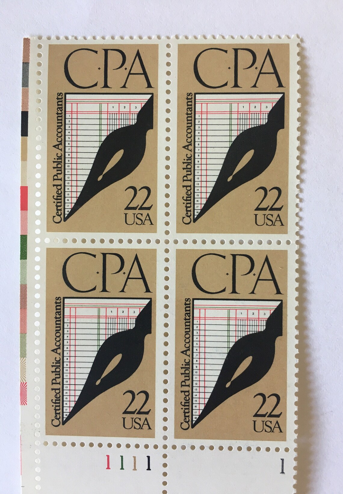 CPA -certified Public Accountant -US Mint Postage Stamps-1987 Issue - Etsy