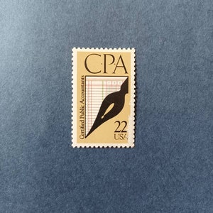 CPA -certified Public Accountant -US Mint Postage Stamps-1987 Issue - Etsy