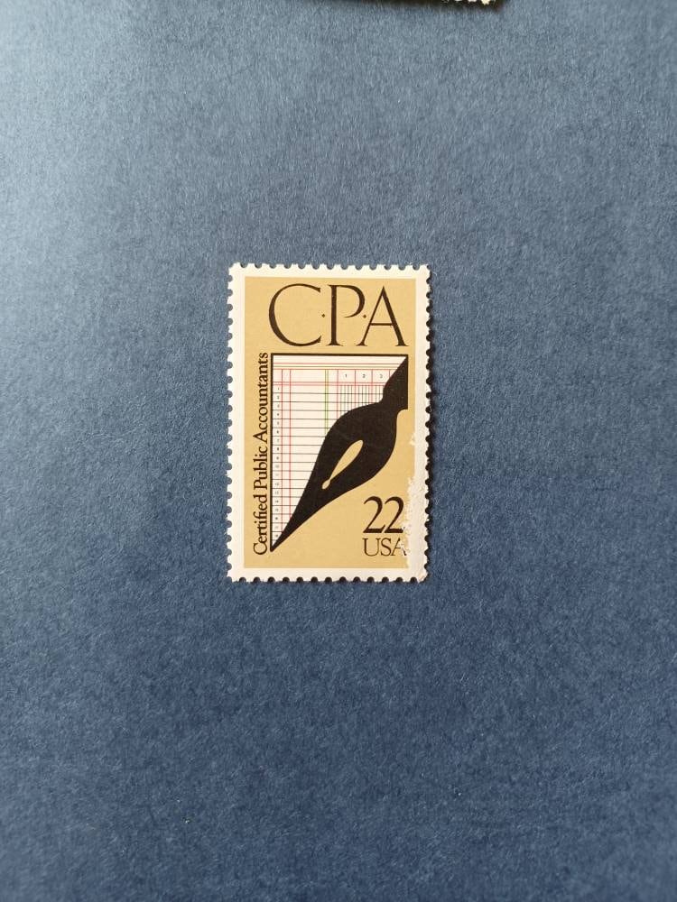CPA -certified Public Accountant -US Mint Postage Stamps-1987 Issue ...