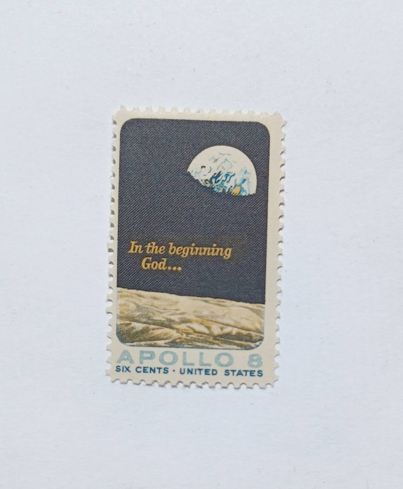 Apollo8 US Postage Stamp 1969 Issue | Etsy