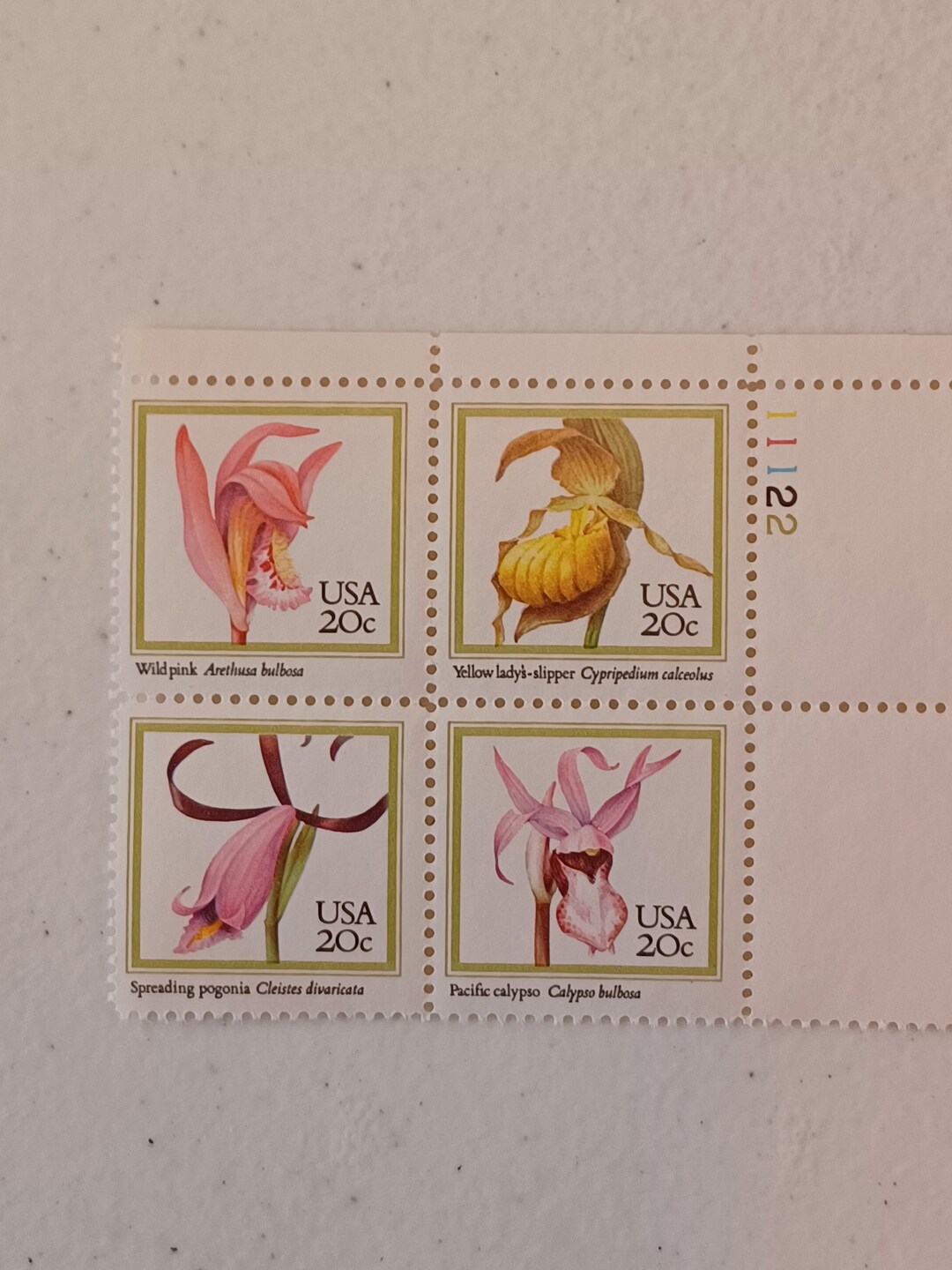 Orchids and Exotic Flowers Found in US - 1984 Issue - #2076-2079 - Mint ...