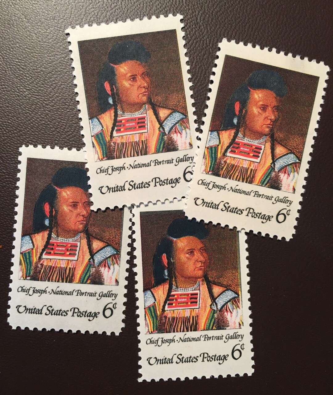 Chief Joseph -US Mint Postage Stamp- 1968 - Etsy