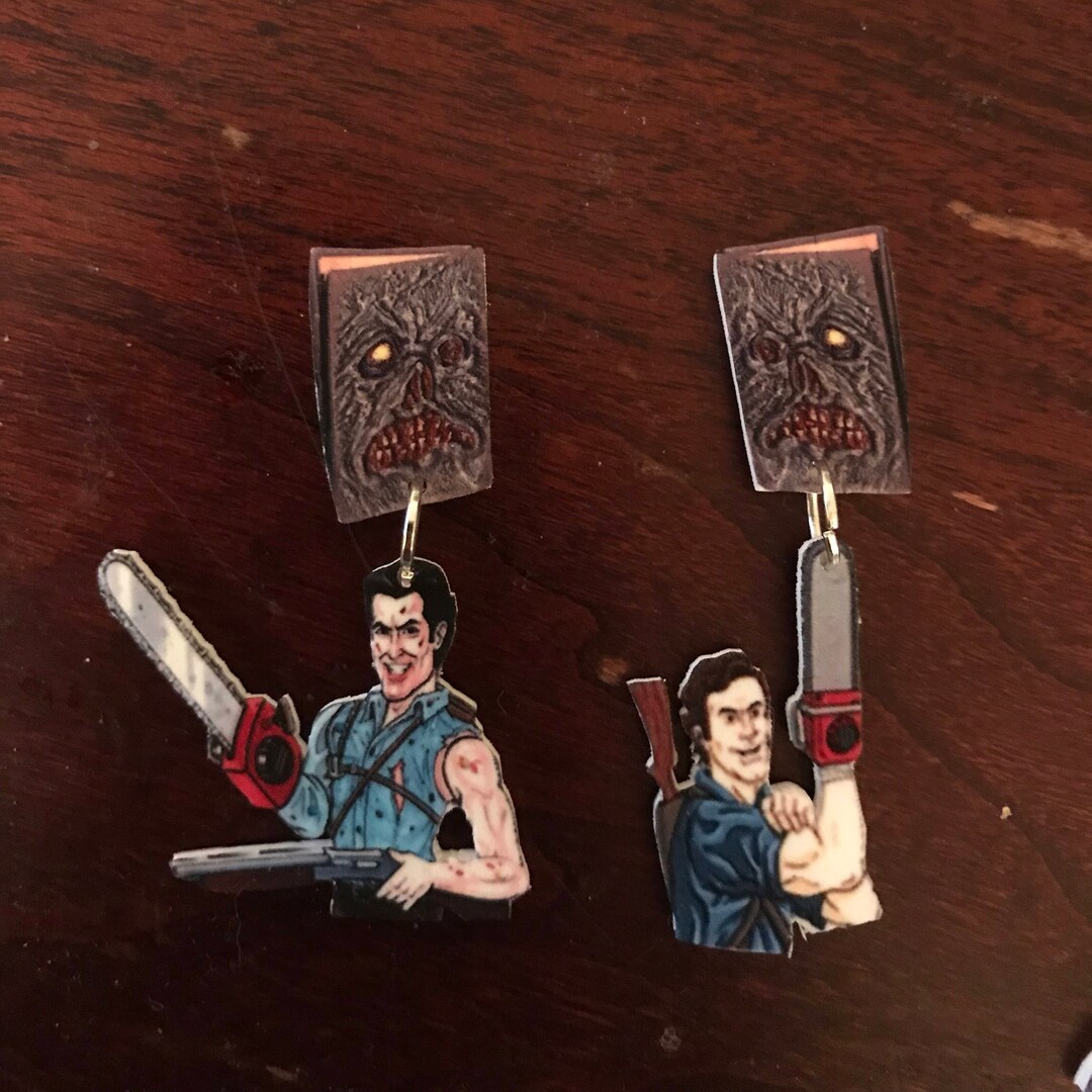 Evil Dead Ash Earrings - Etsy