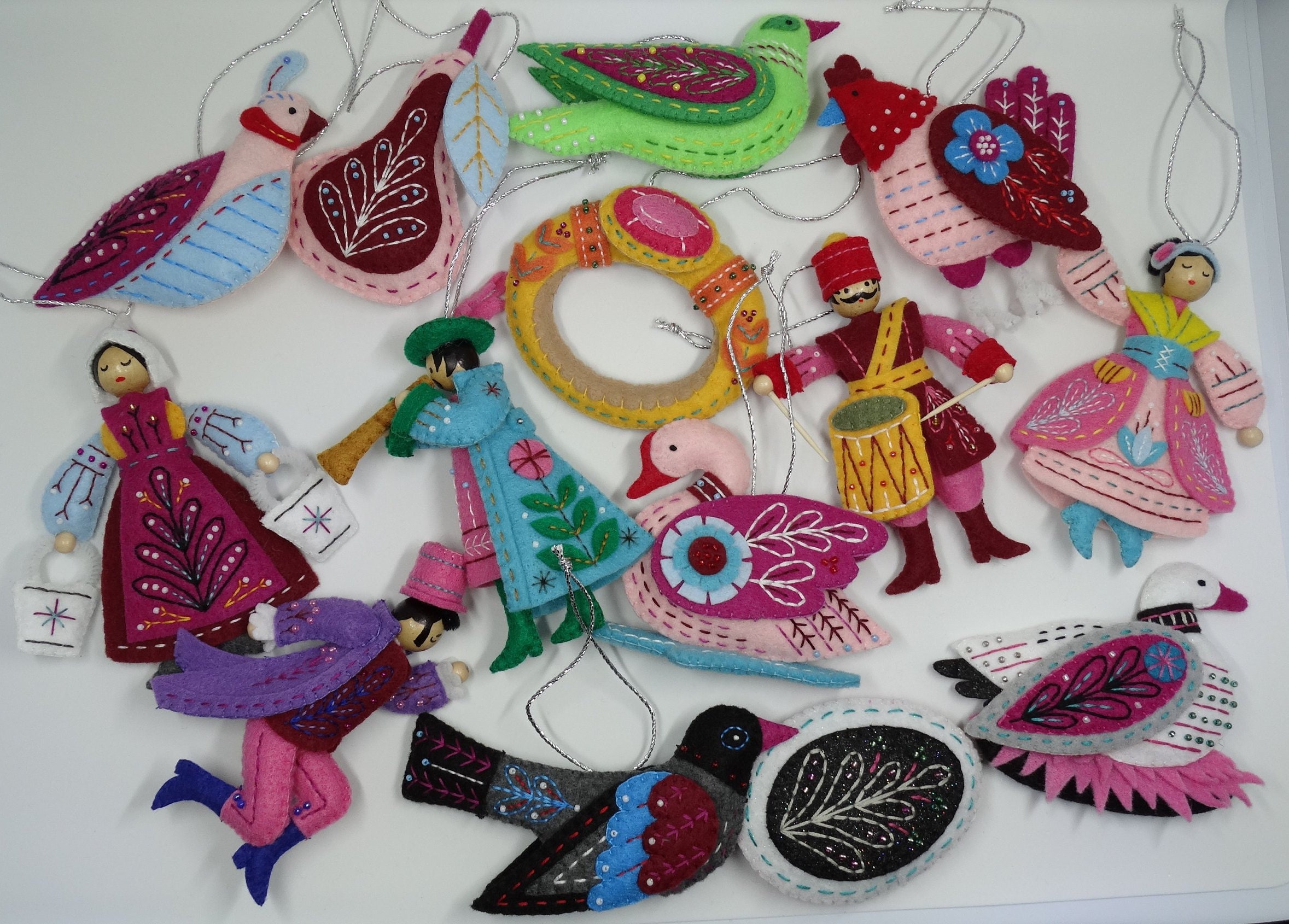 Twelve Days of Christmas Set Days 1-12 | Etsy