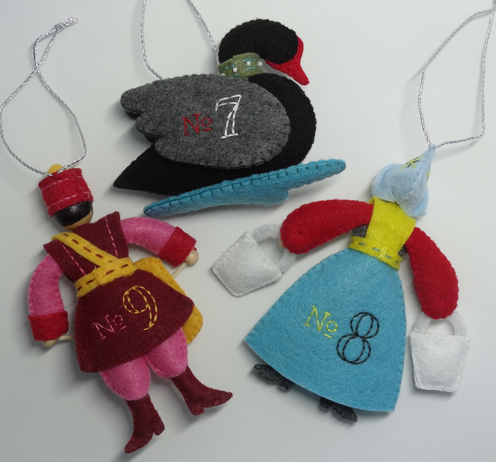 Twelve Days of Christmas Set Days 1-12 | Etsy