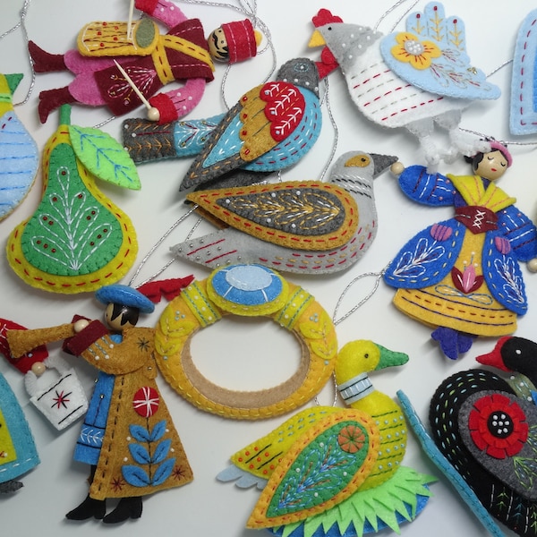 Twelve Days of Christmas - Etsy