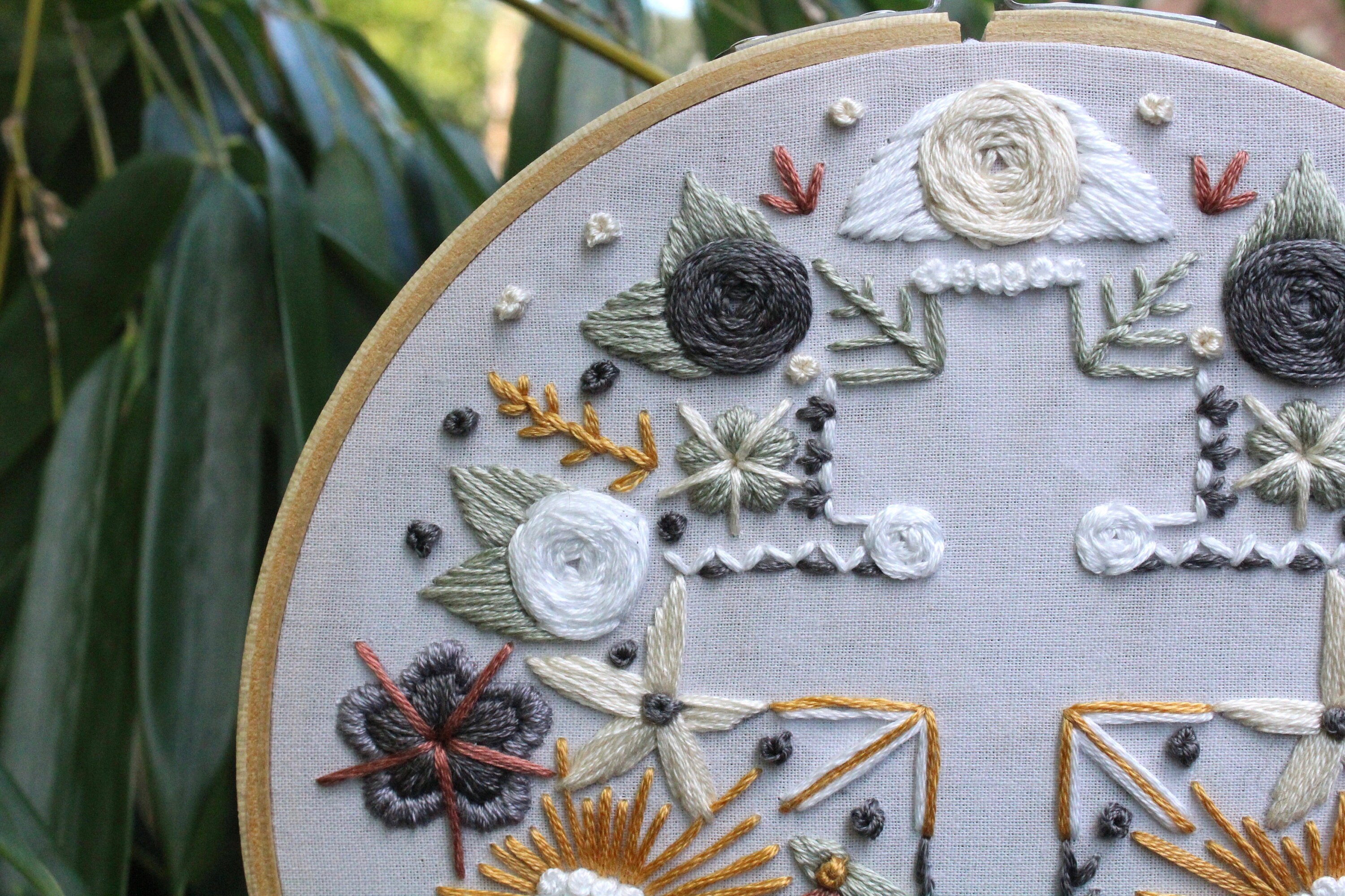 FULL KIT* Orthodox Cross Hand Embroidery/christian Embroidery Pattern ...