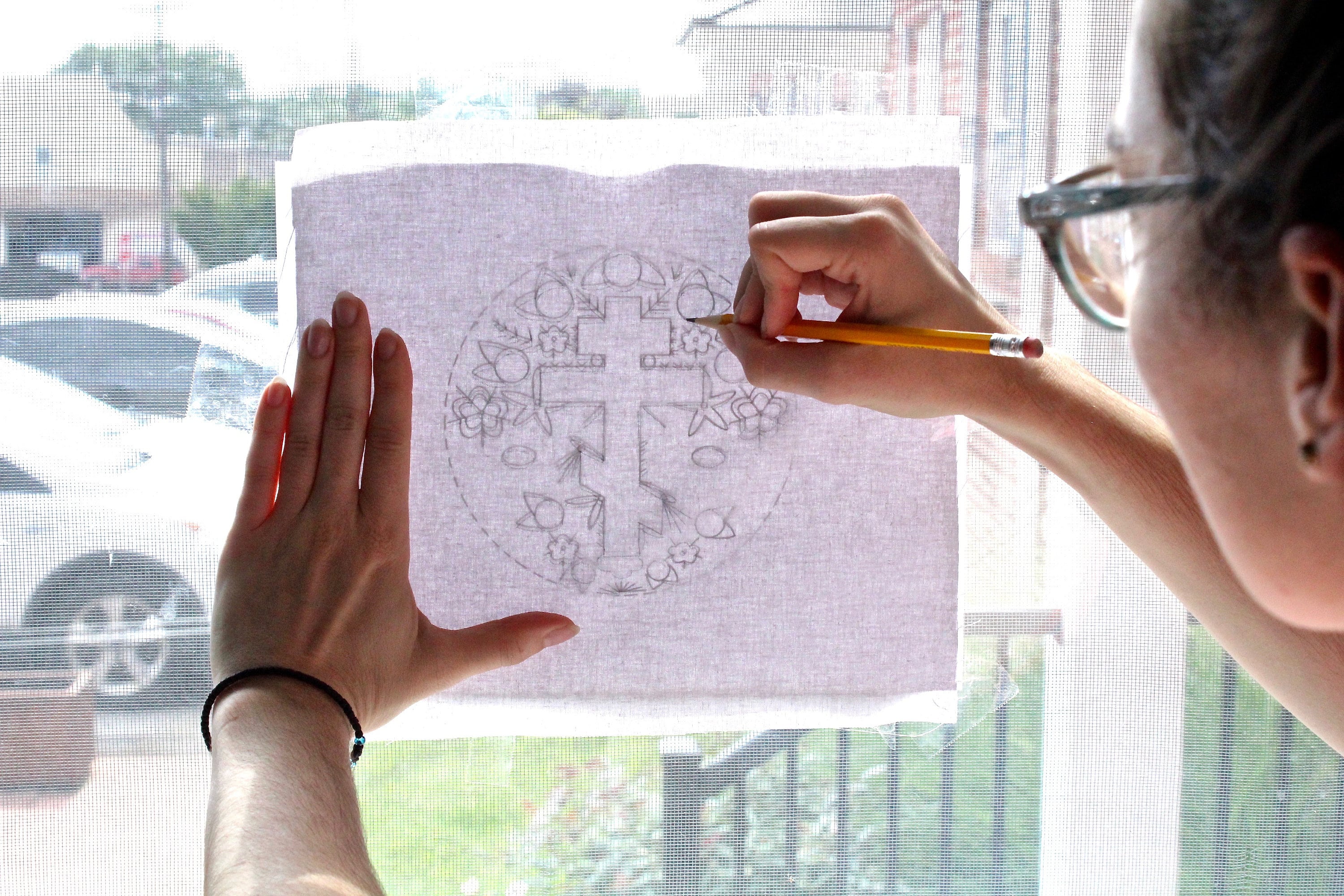 FULL KIT* Orthodox Cross Hand Embroidery/christian Embroidery Pattern ...