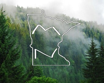 Minnesota decal | Etsy