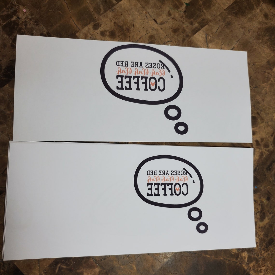 Sublimation Prints on 4x9 Sublimation Paper - Etsy