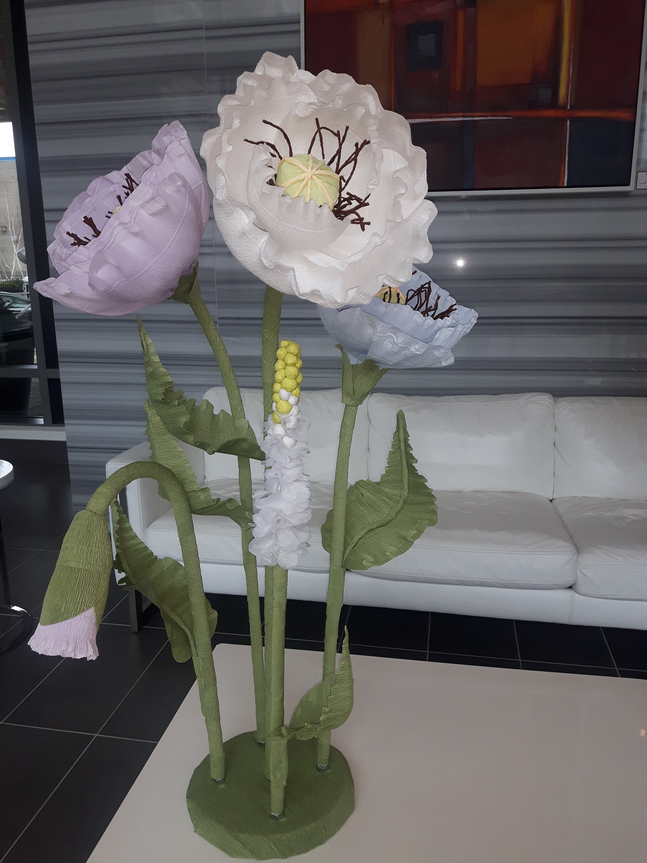 Large Paper Flowers Interior Decor Photo Shoot Props Shop - Etsy