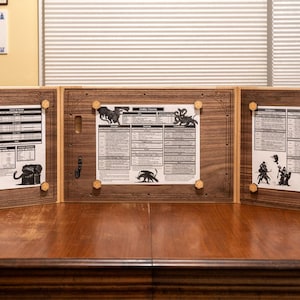 Dungeon Master Screen, Game Master Screen With Digital Display, Monitor ...
