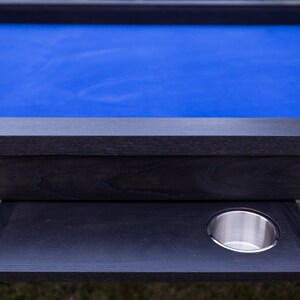 Ash Board Game Table With Pull Out Trays & 3 Piece Cover, 4x7 - Etsy