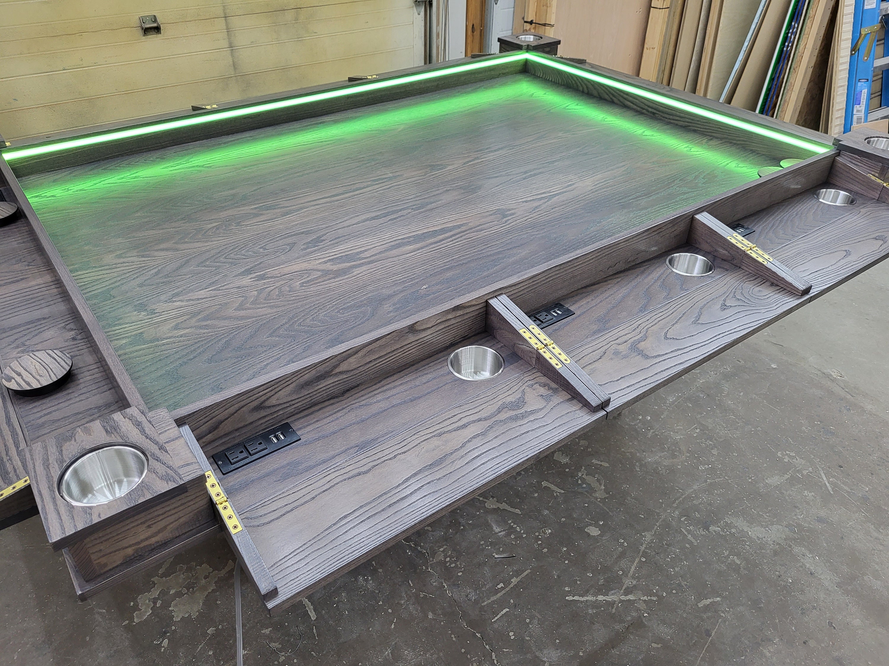 Wargaming Table With 8 Fold Out Player Stations & Integrated Power ...