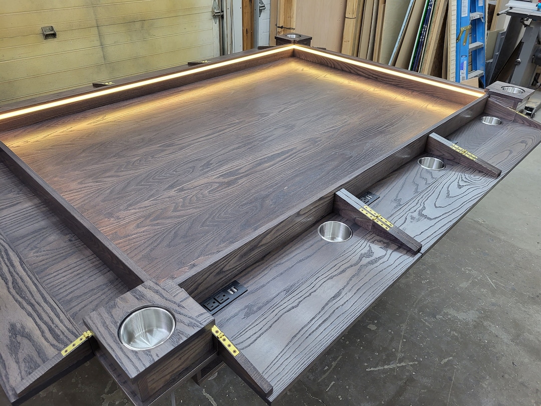 Wargaming Table With 8 Fold Out Player Stations & Integrated Power ...