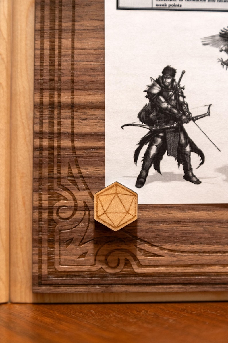 Dungeon Master Screen, Game Master Screen With Digital Display, Monitor ...