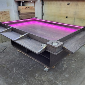 Wargaming Table With 8 Fold Out Player Stations & Integrated Power ...