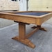 Ash Board Game Table With Slide Out Platforms & Drawers, 4-piece Inset ...