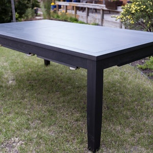 Ash Board Game Table With Pull Out Trays & 3 Piece Cover, 4x7 - Etsy