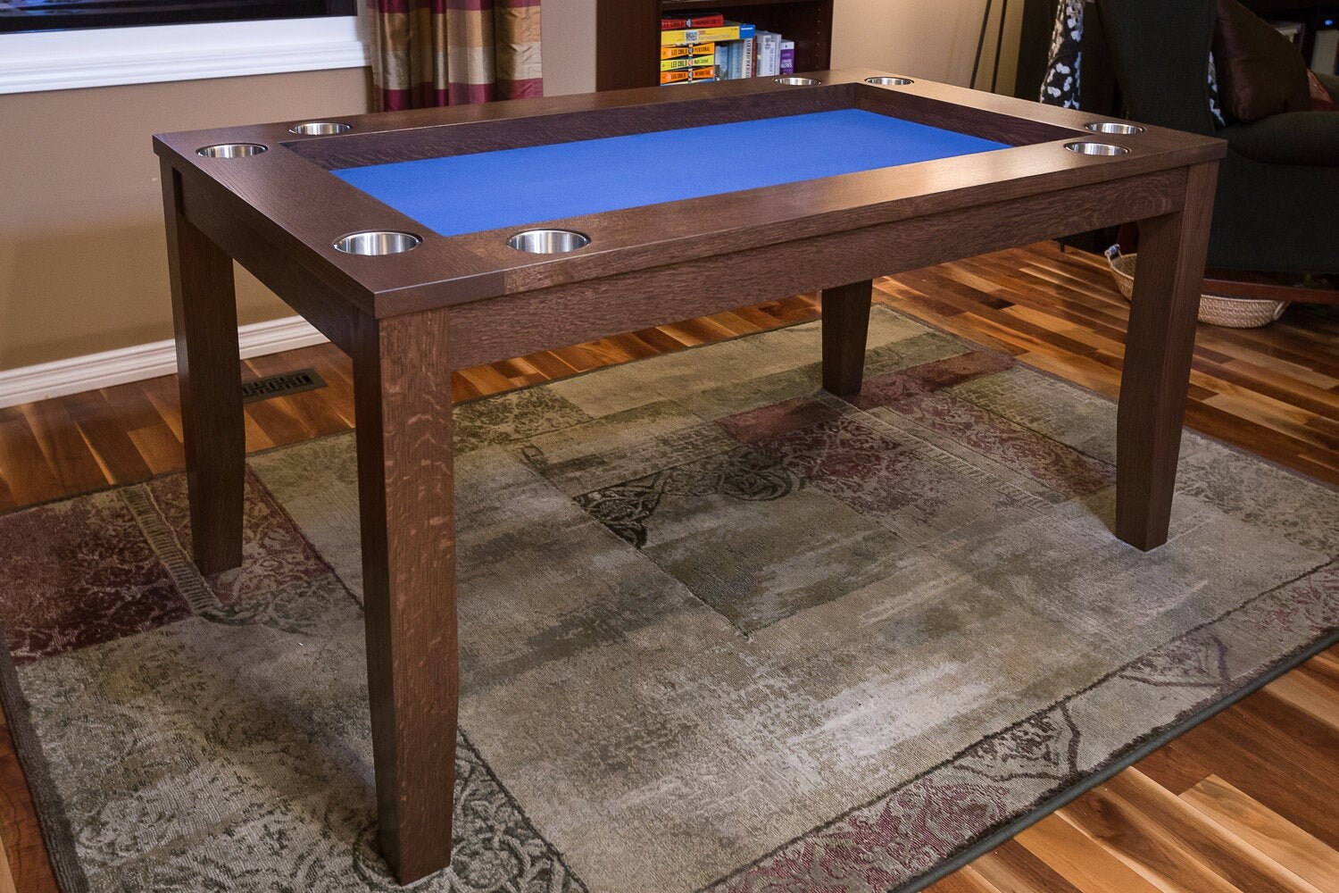 White Oak Board Gaming/dining Table With Three Piece Cover, 3x5 - Etsy