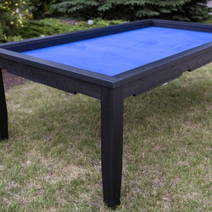 Ash Board Game Table With Pull Out Trays & 3 Piece Cover, 4x7 - Etsy