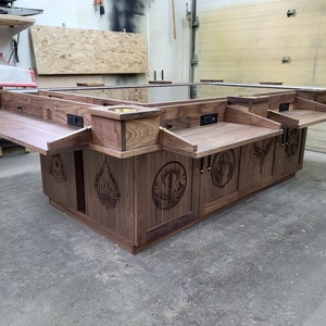 Dungeons & Dragons Role Playing Gaming Table With Individual Player ...