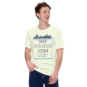 303 Denver, Colorado "the Mile High City" 5280 Above Sea Level, Denver ...
