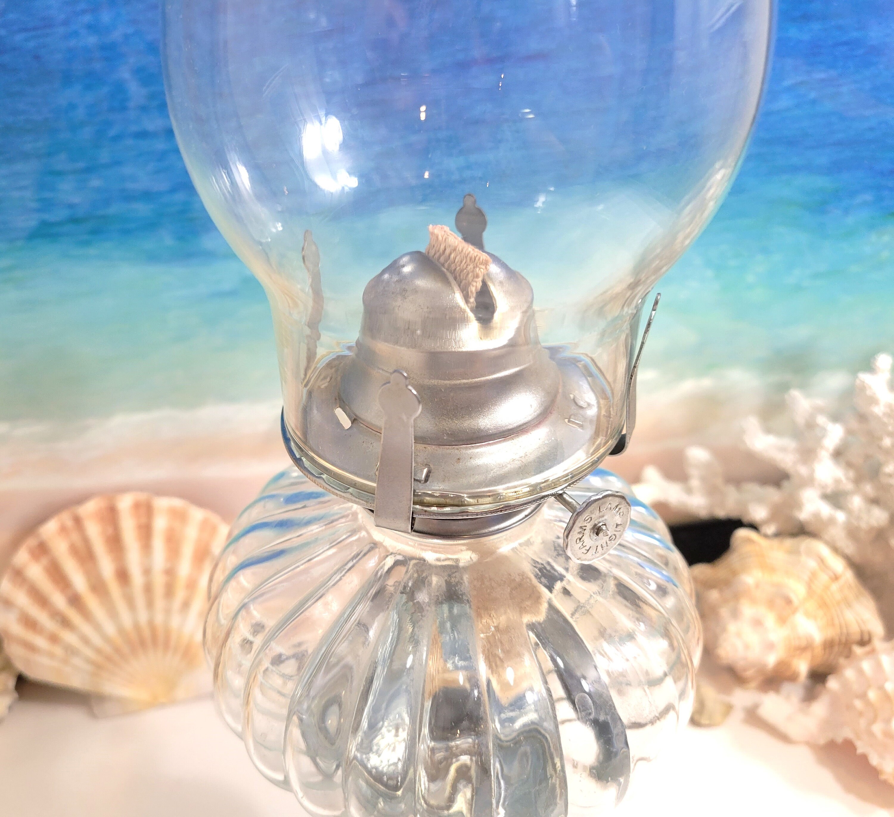 Up Cycled Kerosene or Oil Lamp Stand - Etsy
