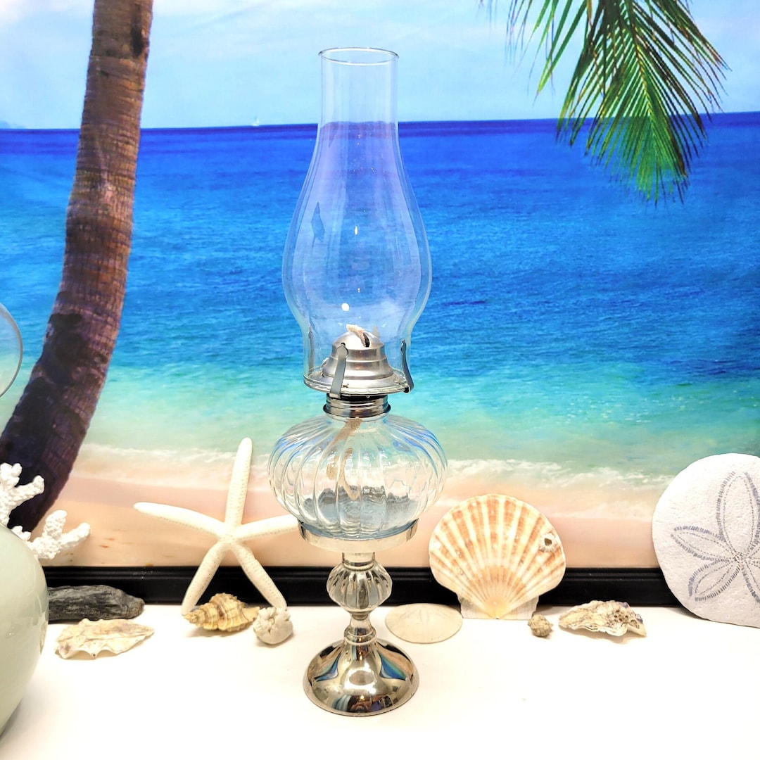 Up Cycled Kerosene or Oil Lamp Stand - Etsy