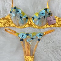 Yellow Lace - Etsy