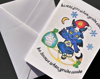 Baphomet Cards - Etsy