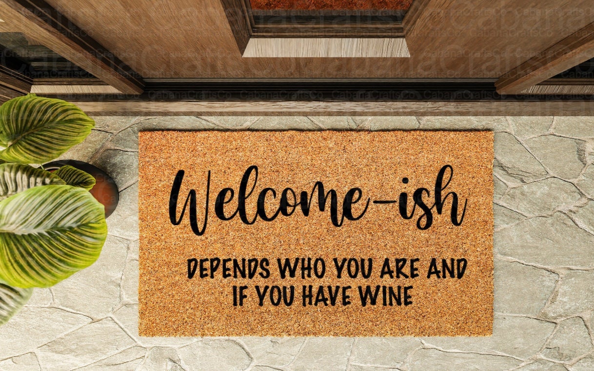Welcome-ish Front Door Sign Digital Download - Etsy