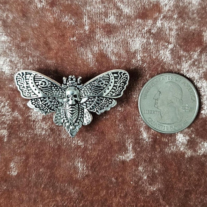 Moth Brooch - Etsy