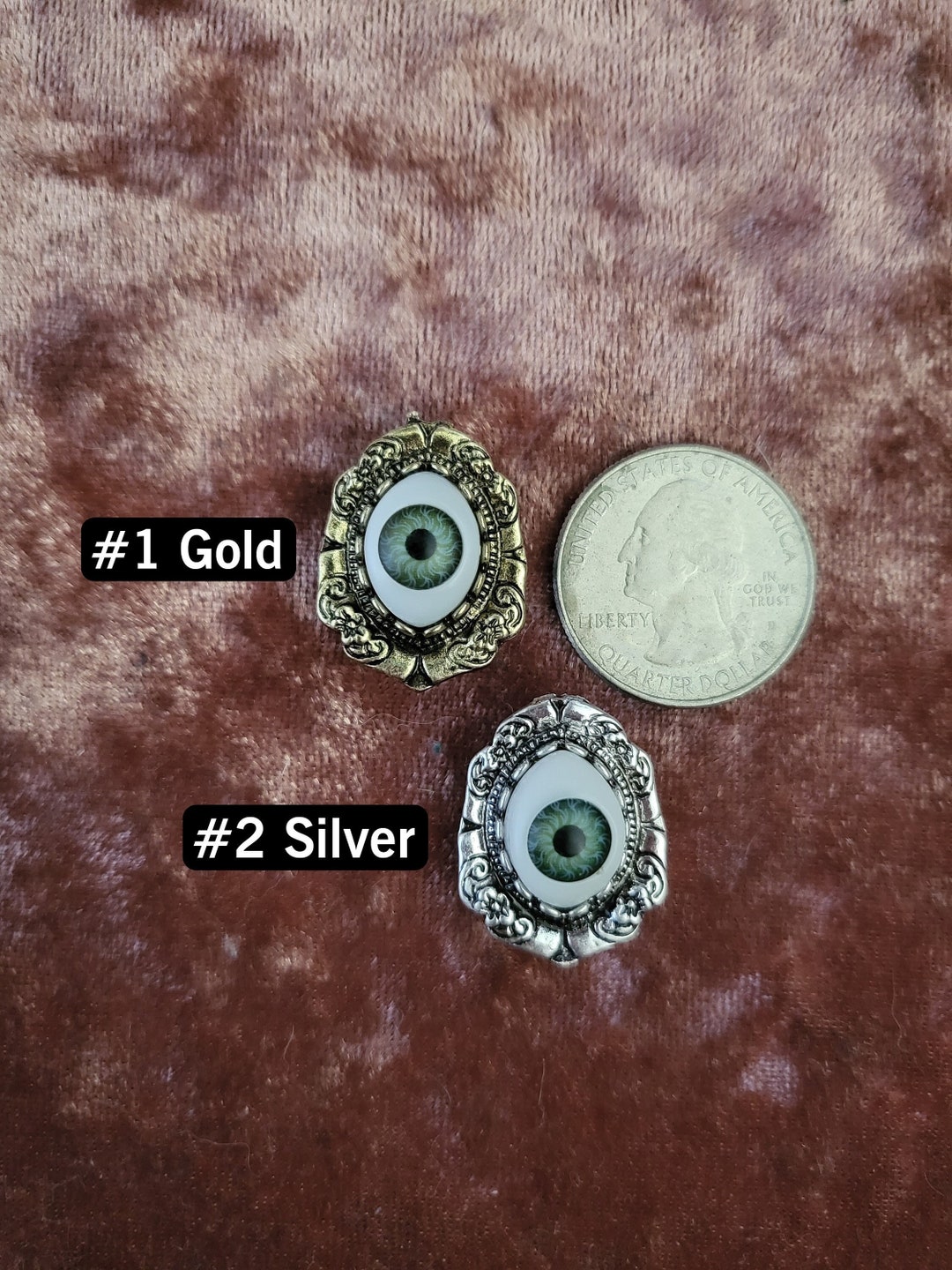 GOTH CROCS Ornate Eye Croc Charm - Etsy