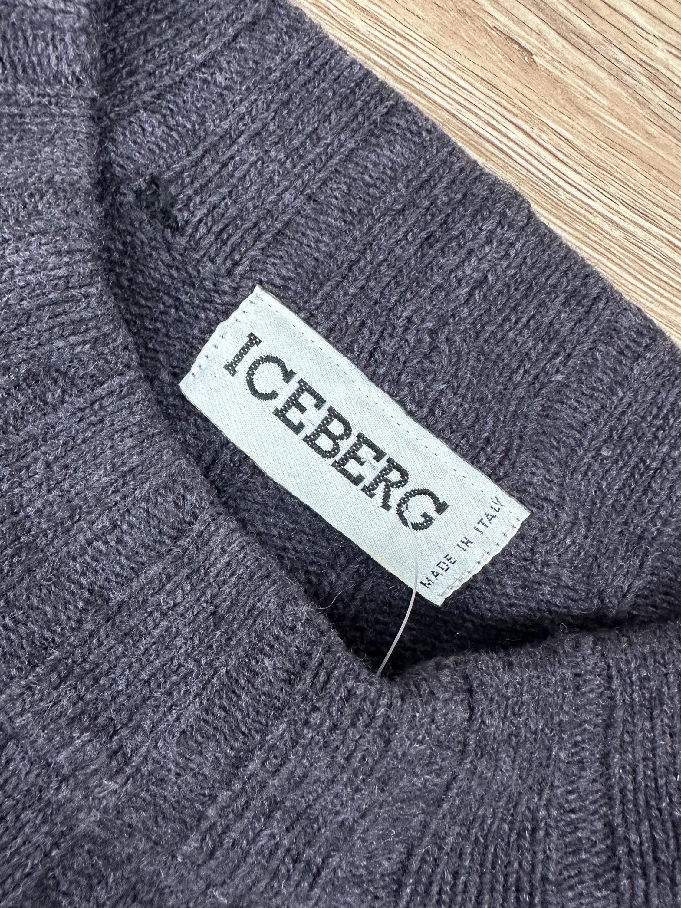Iceberg Vintage 90’s Paris Bernie Paris Dakar Wool Sweater Pullover ...