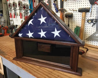 Flag display case | Etsy