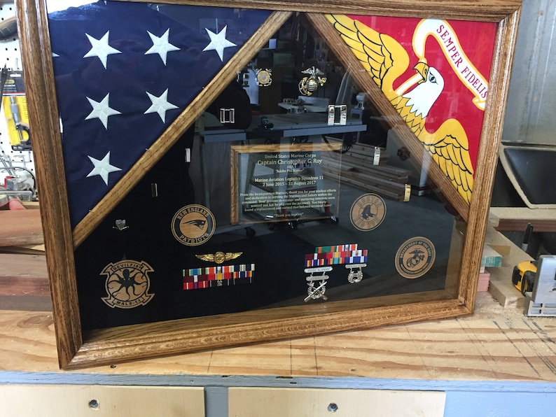 18 x 24 Military Shadow box | Etsy