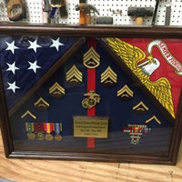 US Hardwood Military Shadow Box - Etsy