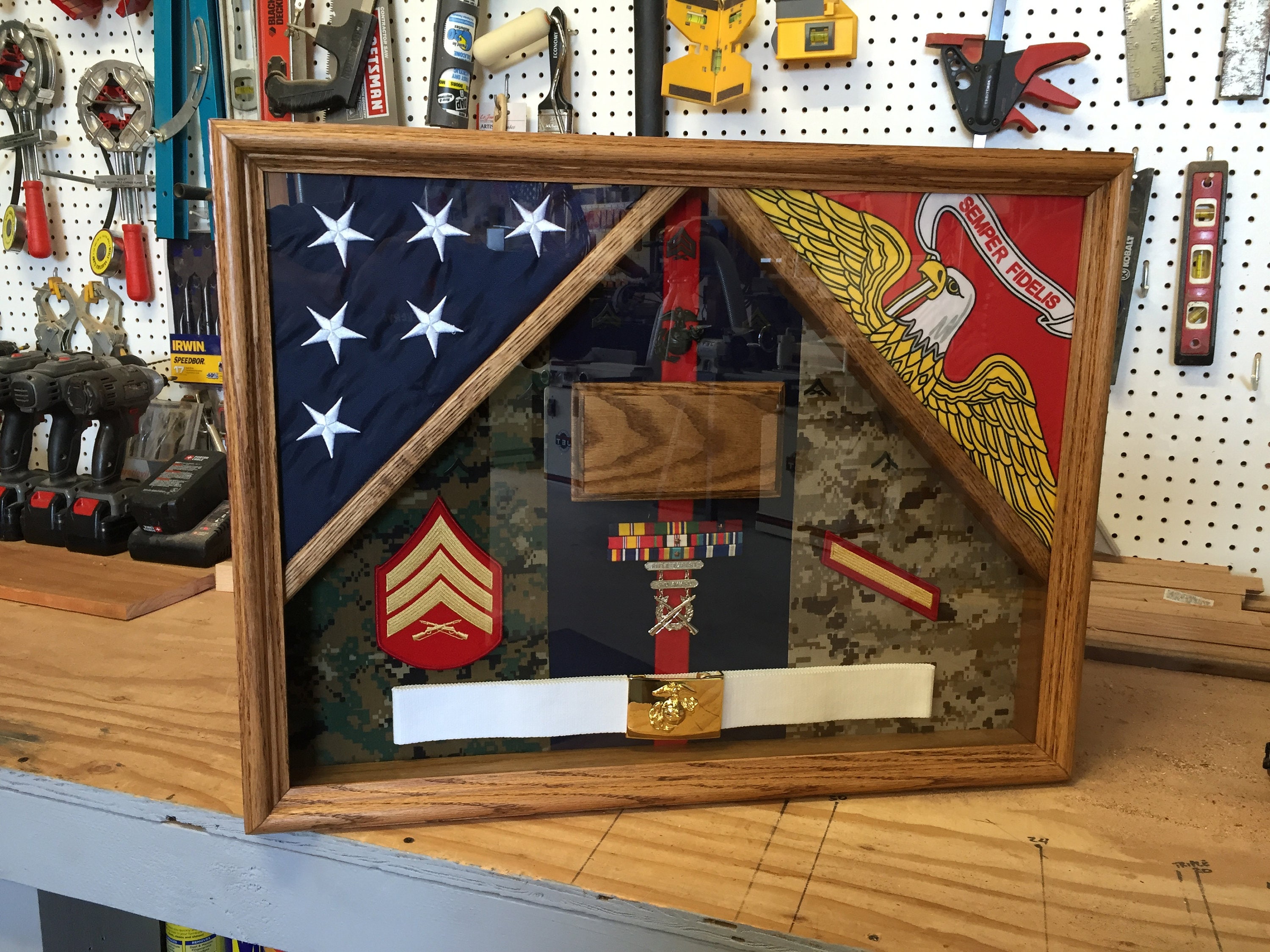 18 x 24 Military Shadow box | Etsy