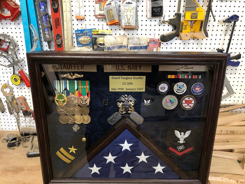 16x20 Military Shadow Box - Etsy