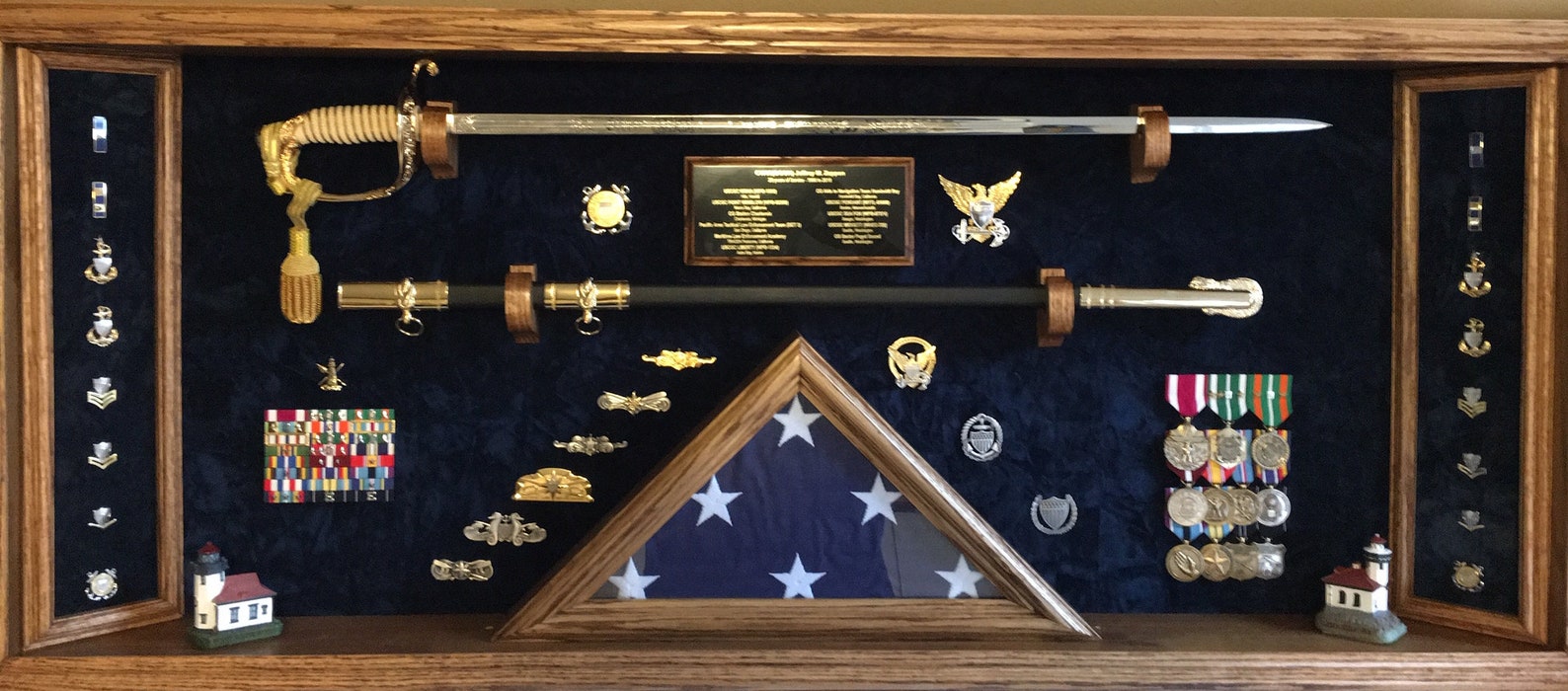 Military Sword Shadow Box Display Case LOCAL Pick up ONLY - Etsy