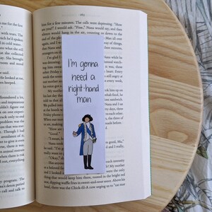 Hamilton Inspired Bookmarks Hamilton Portrait Bookmarks - Etsy