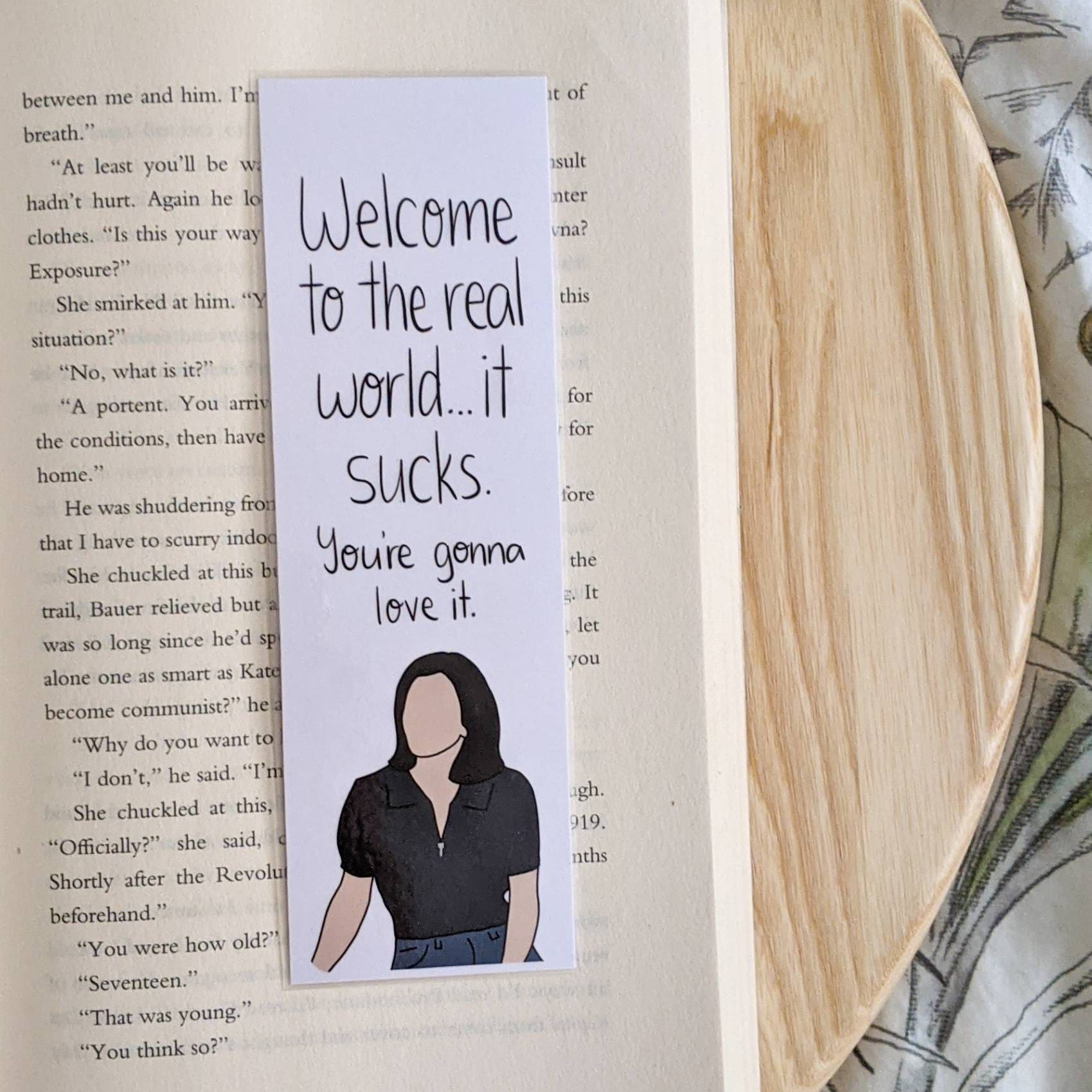 Friends Inspired Bookmarks Friends Portrait Bookmarks Pop - Etsy